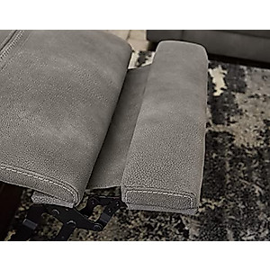 Signature Design by Ashley Next-Gen DuraPella Love Seats, Slate