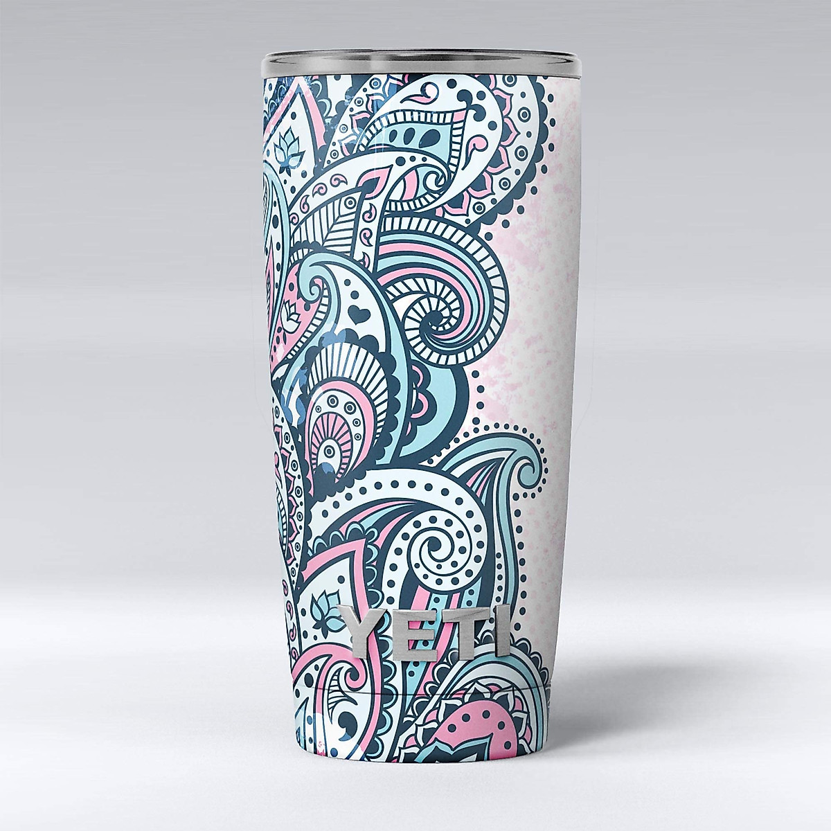 Design Skinz Colorful Ethnic Sprouts - Skin Decal Vinyl Wrap Kit Compatible with The Yeti Rambler Cooler Tumbler Cups