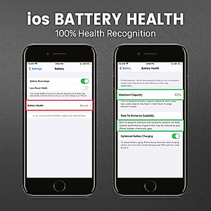 Battery for iPhone 7 Plus Replacement, [7800mAh] 2024 New 0 Cycle High Capacity Only A1661/A1784/A1785 Li-ion Batteries with Professional Repair Tools Kits