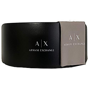 Armani Exchange AX2012S 605813 62M Satin Dark Brown/Dark Olive/Smoke Gradient Pilot Sunglasses For Men+ BUNDLE with Designer iWear Complimentary Care Kit