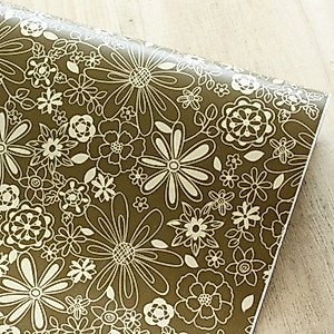 Yifely Petal Tabletop Protect Paper PVC Shelf Liner Self-Adhesive Entryeway Shoes Storage Cabinet Decor 17.7 Inch by 9.8 Feet