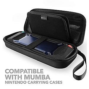 Mumba case for Nintendo Switch, [Heavy Duty] Slim Rubberized [Snap on] Hard Case Cover for Nintendo Switch 2017 release (Blue)