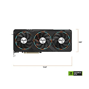 Gigabyte GeForce RTX 4070 Gaming OC 12G Graphics Card, 3X WINDFORCE Fans, 12GB 192-bit GDDR6X, GV-N4070GAMING OC-12GD Video Card