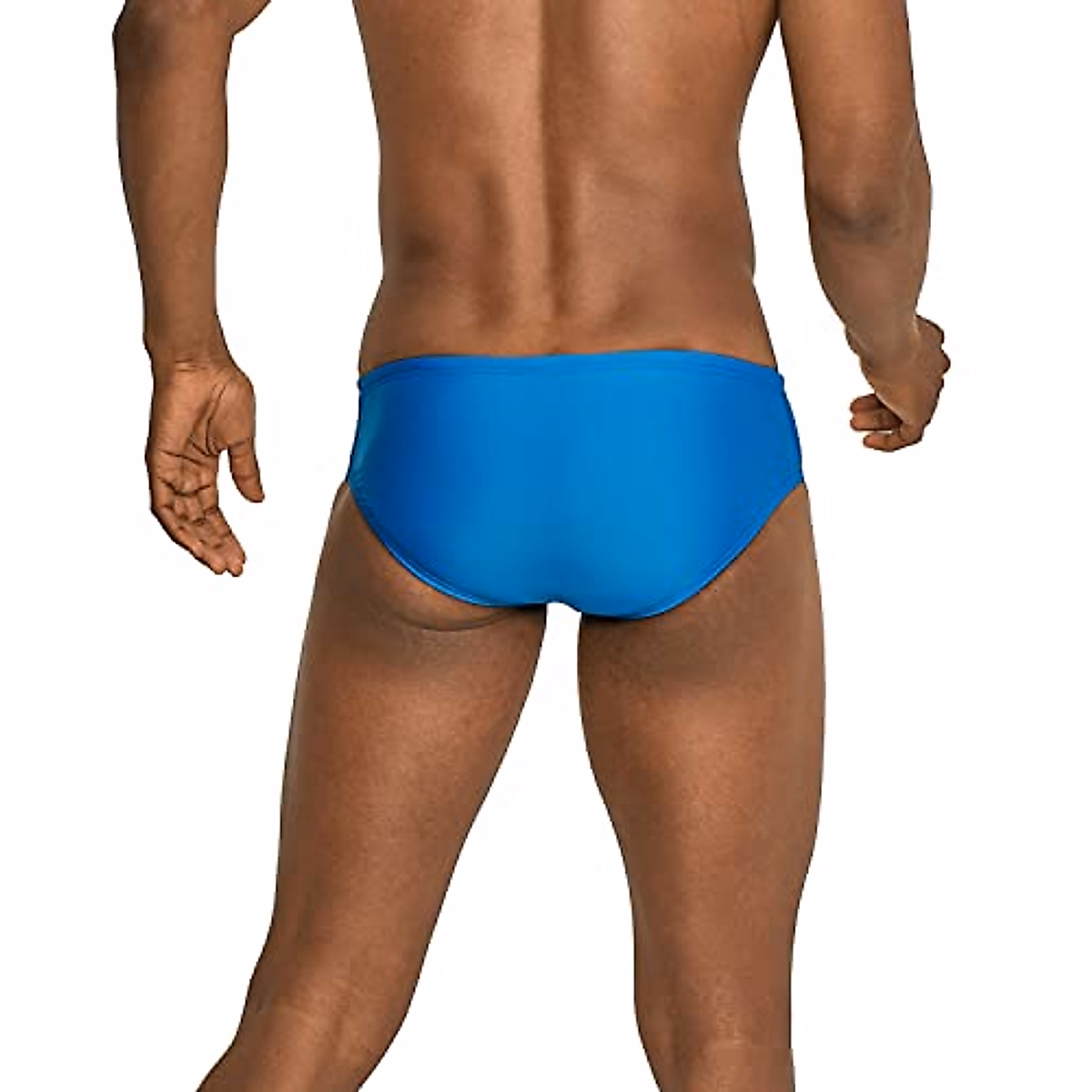 Speedo Men's Standard Swimsuit Brief Eco ProLt Adult, Solid Blue, 30