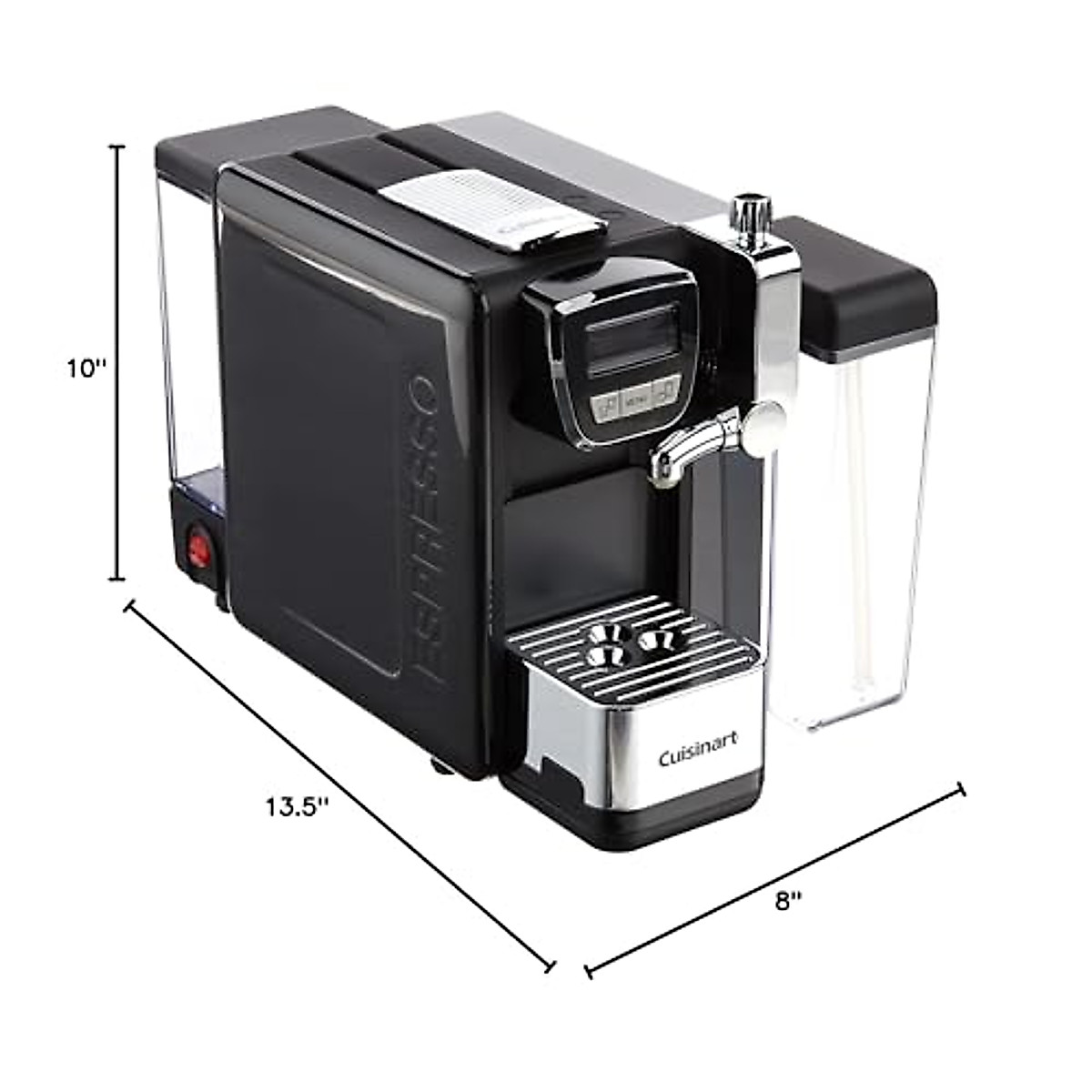 Cuisinart Espresso, Cappuccino & Latte Machine, Fully Programmable, Single & Double Serve, EM-25