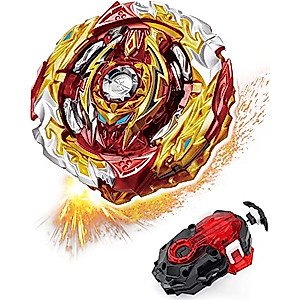 Desamvap Bey Battling Tops Burst Sparking SuperKing B-172 World Spriggan U' 2B with String Launcher Battle Game Set Left Right Spin Gyro Toys Gift for Kids Children Boys