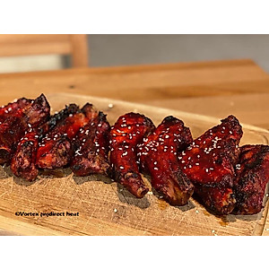 Genuine Medium BBQ Vortex GIFT PACK for wsm Kettle 22 26.75 Big Green Egg kamado - 3 PC