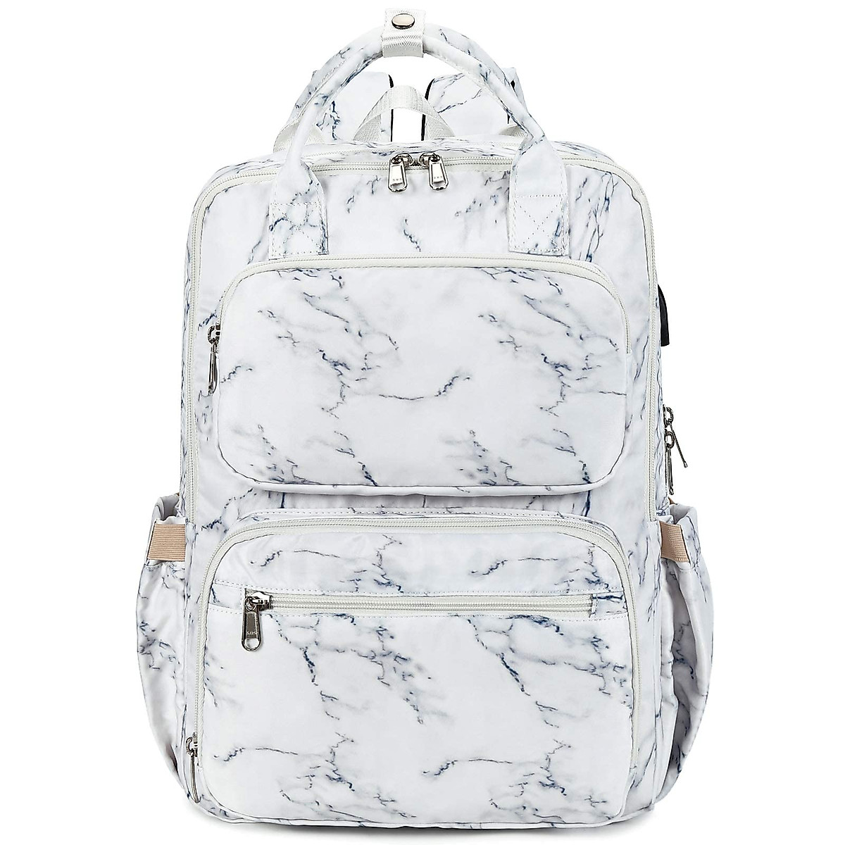 CAMTOP School Backpack Sunflower College Laptop Backpacks with USB Charging Port 15.6 Inch Computer Bookbag for Women Girls