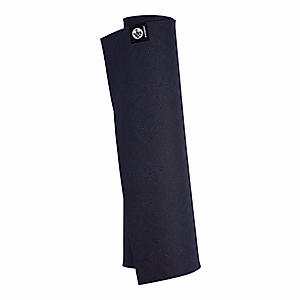 Manduka X Yoga Mat - Easy to Carry, For Women and Men, Non Slip, Cushion for Joint Support and Stability, 5mm Thick, 71 Inch (180cm), Midnight Blue