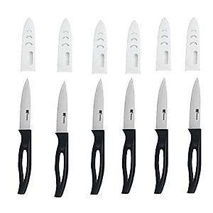 GAOGAO Kitchen Bar Ceramic Steak Knife Super Sharp Knifes 6pcs