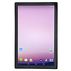 10.1in Tablet, 100240V Black Calling Tablet 8 Core CPU for Playing (US Plug)