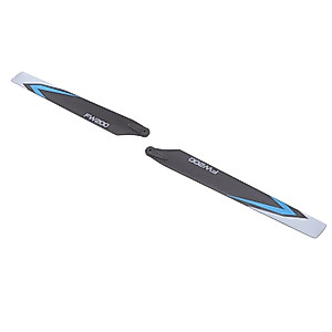 RC Helicopter Propellers,Lightweight High Toughness Remote Control Helicopter Propeller for Fly Wing FW200 RC Helicopter Accessories (Blue)Fuselage Accessories