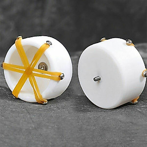 FPV Fishing Rod Building Winding Elctric-Drive Machine, AC 100-240V DIY Fishing Rod Tool 0-66RPM Adjustable with Foot Switch, 120x120x90MM