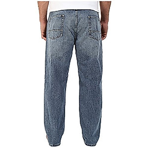 Nautica Men's Big and Tall Classic Fit Jean, Rocky Point Blue, 56Wx30