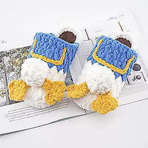 3 Balls Sparkling Chenille Yarn, Super Soft Thick Velvet Blanket Yarn for Crochet Knitting Home Décor DIY Craft Bulky Weight Polyester Ice Strip Yarn for Baby Blanket 300g (Orange)