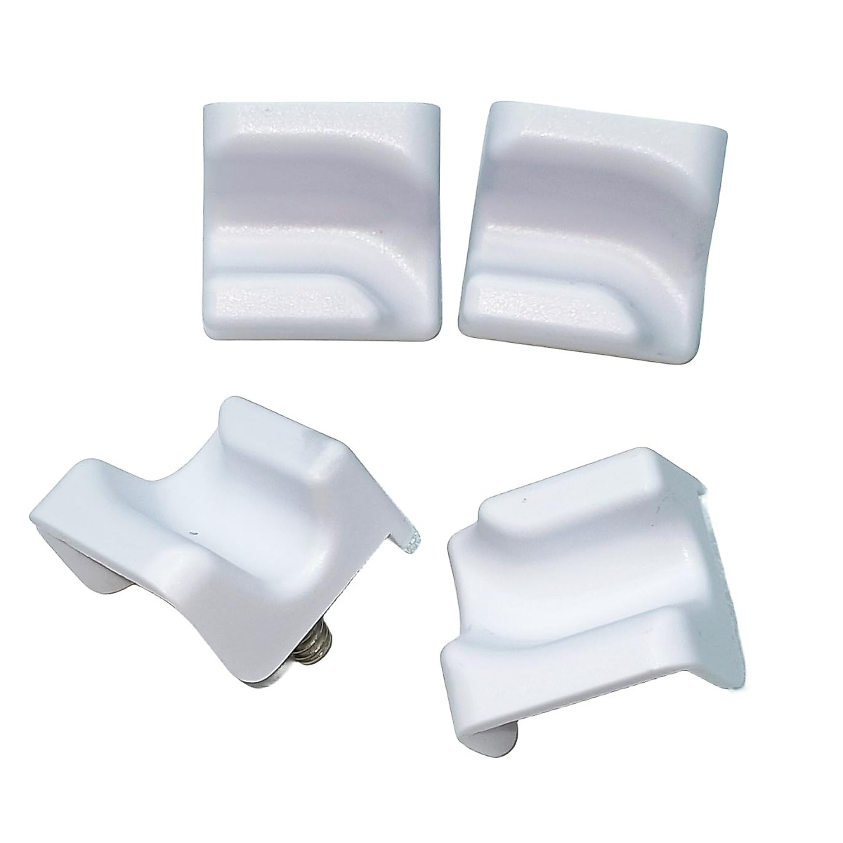 4Pk-7009399 Chest Freezer Basket Retainers Fits for SUB ZERO Freezer Lower Basket APS 5029 611 650 BI-30U BI-30UG 611G BI-30U Freezer Replacement Parts