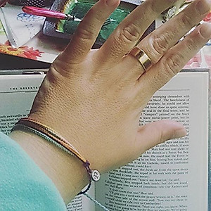 Pura Vida Hakuna Matata Single Bracelet - Handcrafted - 100% Waterproof Wax Coated Accessories