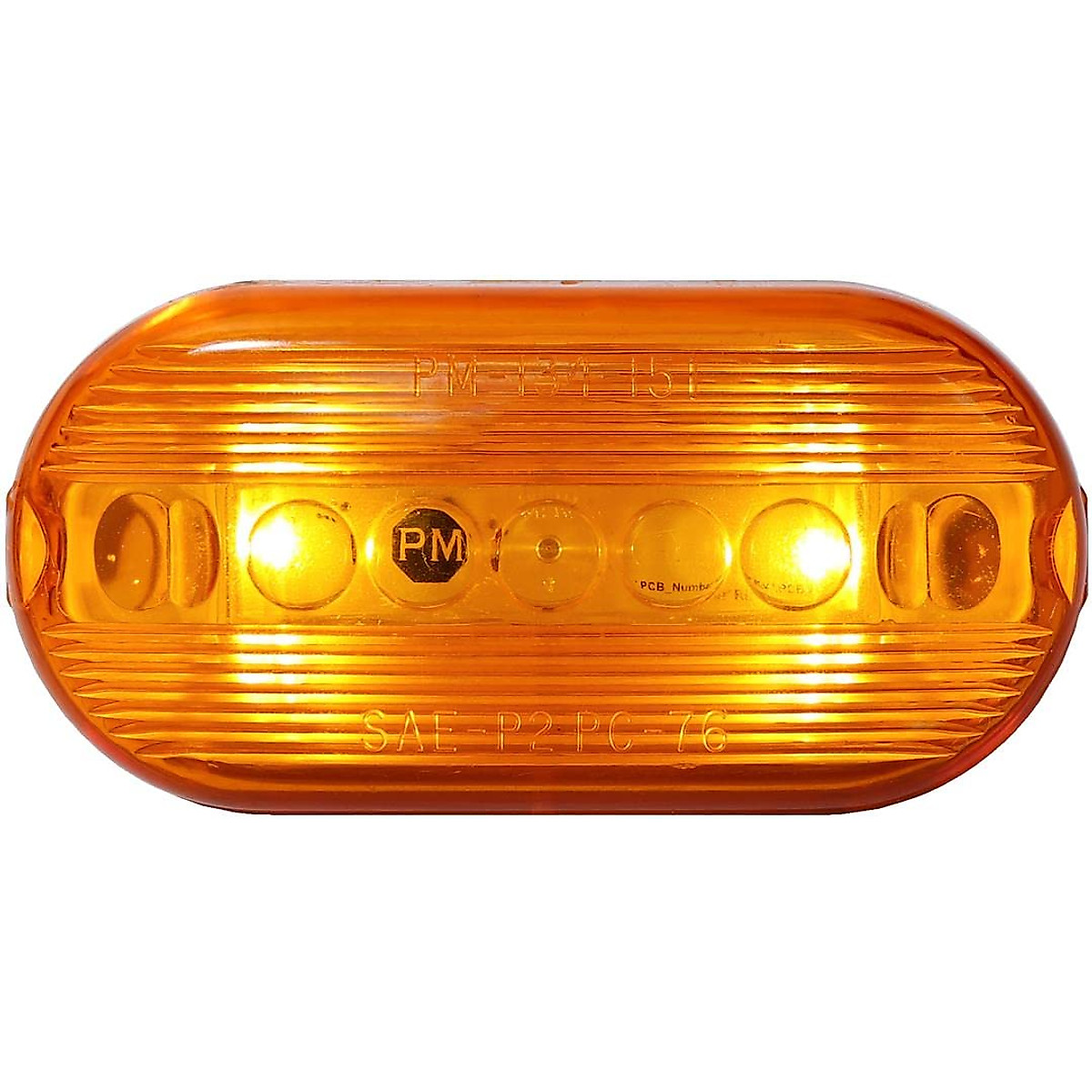 Peterson Mfg 35A-MV-BT2 Led Marker/Clearance, Pc Mv Oblong