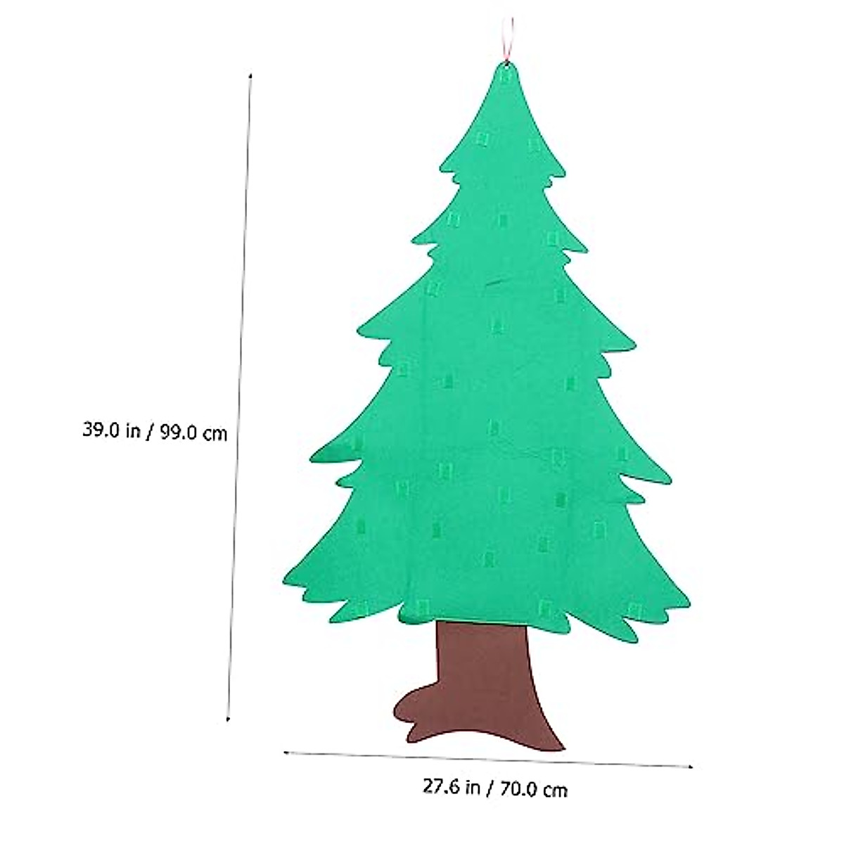 OFFSCH 1 Set Felt Christmas Tree Play Set Christmas Decor Table Top Decor Felt Tree Ornaments Felt Christmas Tree for Toddlers 3D Felt Christmas Tree Xmas Ornament Felt Christmas Tree Set