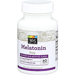365 by Whole Foods Market, Melatonin 5Mg, 60 Count
