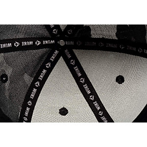 Gogobear Unisex USA Army Camouflage Flat Brim Snapback Hats Water-Resistant Baseball Cap with Adjustable