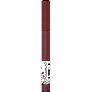 Maybelline Super Stay Ink Crayon Matte Longwear Lipstick Makeup, 165 Drive The Future, 0.04 oz