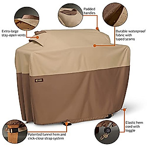 Classic Accessories Veranda's Best Waterproof BBQ Grill Cover, 80 x 32 x 51 Inch
