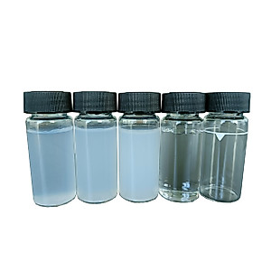 VTSYIQI Portable Turbidimeter Turbidity Meter Calibration Solution 0.02NTU 200NTU 500NTU 1000NTU for NTU1100 TB100 TB200 Lab Turbidity Measurement