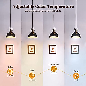 MagicLight Smart Light Bulbs, WiFi & Bluetooth 5.0, A19/E26 LED Color Changing Light Bulb, 60W Equivalent, Dimmable, RGBCW, App Control, Smart Home Lighting Works with Alexa Google Assistant, 4Pack