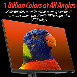 Deco Gear 28" 4K Ultrawide IPS Monitor, Crisp 3840x2160 Resolution, 60Hz Refresh Rate, 4ms with OD, Over 1 Billion Colors, 100% sRGB Color Accuracy, 16:9 Aspect Ratio, Ambient Backlighting