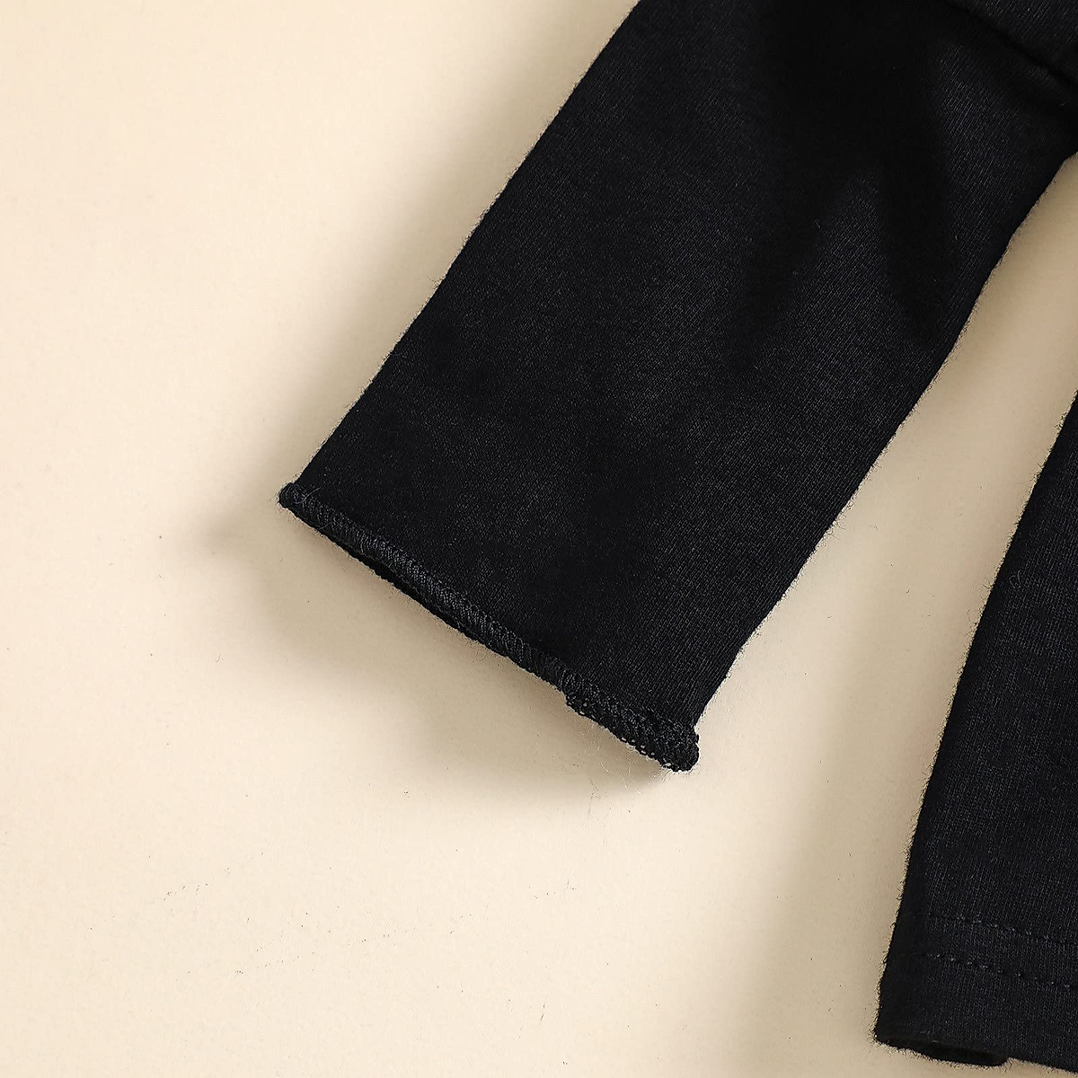 Kupretty Toddler Baby Girl Fall Winter Clothes Turtleneck Solid Knit Pullover Tops Plaid Button A-Line Skirts Set Outfits (Black Plaid Skirt Set, 3-4T)