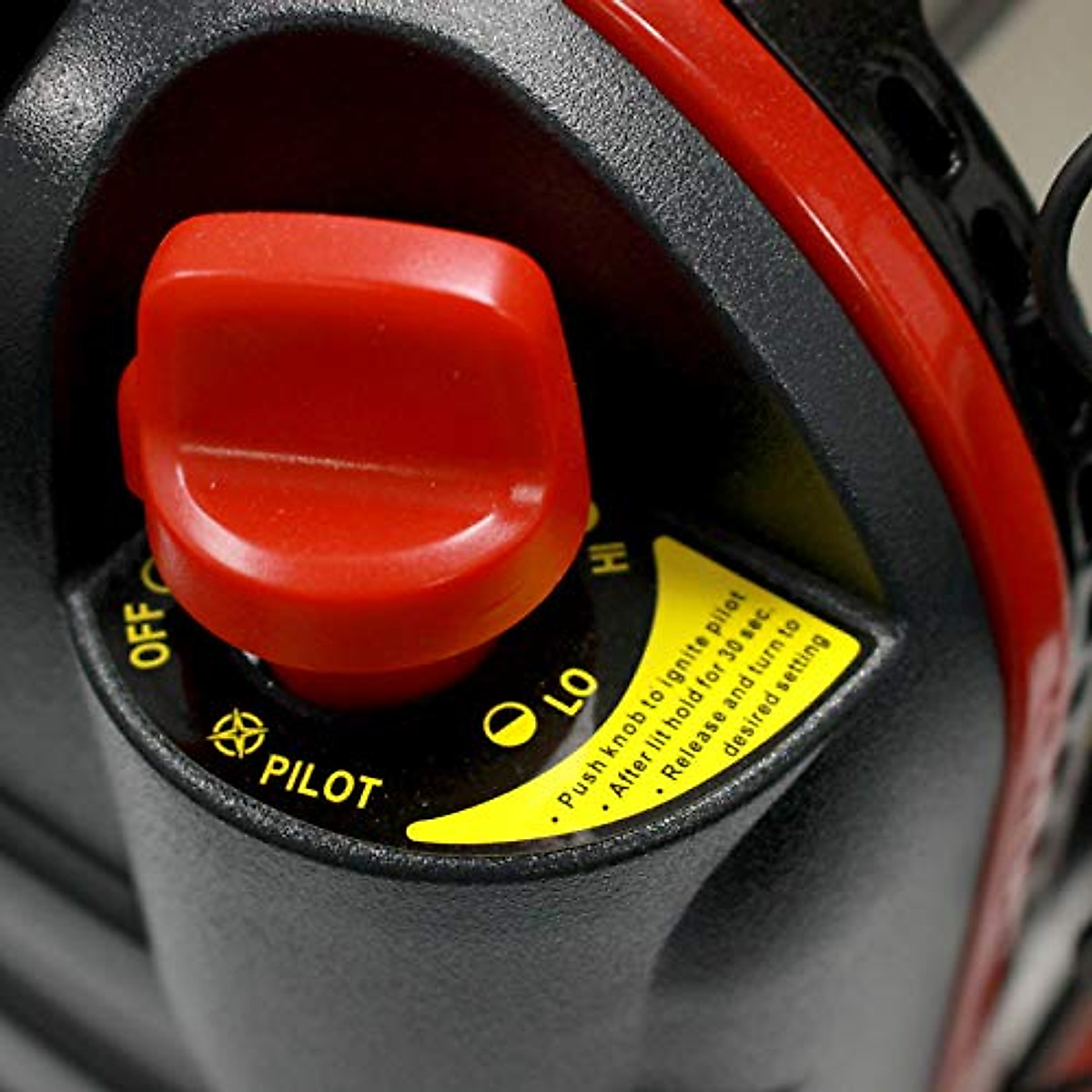 Mr. Heater F232000 MH9BX Buddy 4,000-9,000-BTU Indoor-Safe Portable Propane Radiant Heater, Red-Black