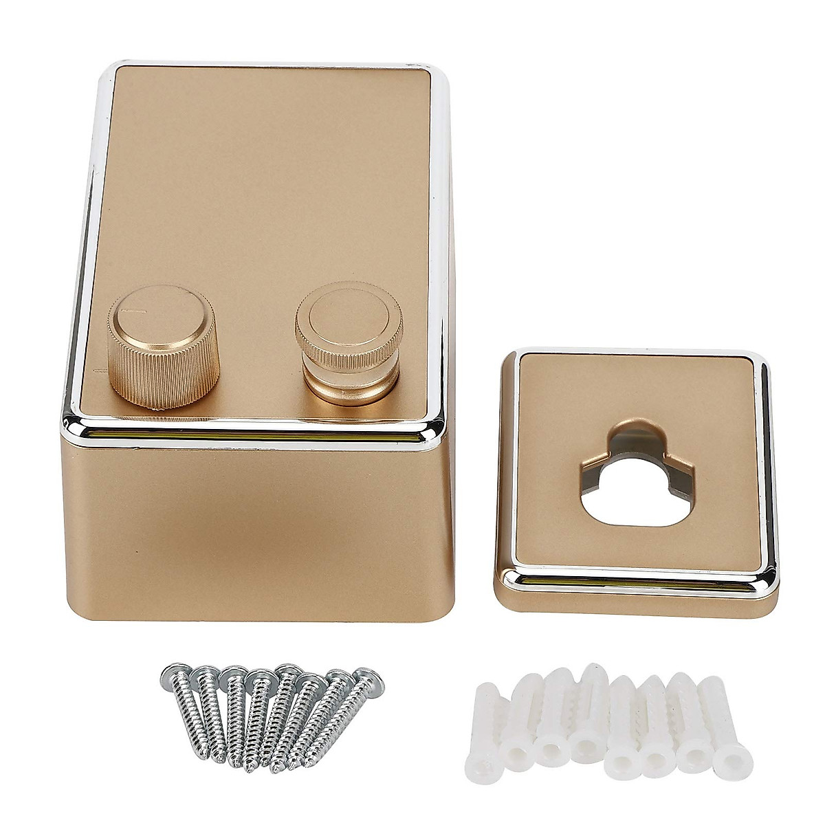 Garosa Retractable Clothesline Wall-Mounted Stainless Steel Clothes Drying Laundry Line Indoor Balcony Retracting Hanging Clothing Drying Rack Indoor Outdoor(Gold)