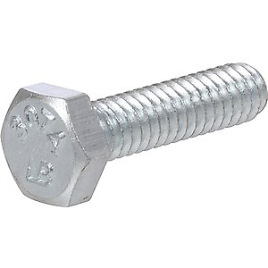 The Hillman Group 2878 Hex Tap Bolt, 1/4-20 X 5-Inch, 10-Pack,Zinc