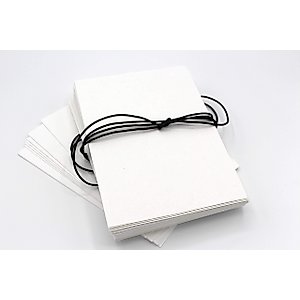 Shizen Design Smooth Surface Watercolor Paper, 5 x 7 Inches, White, 50 Sheets