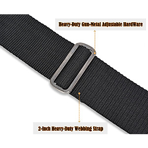 WELKINLAND 2Inch Men's Heavy Duty Suspenders w/Hooks For jeans