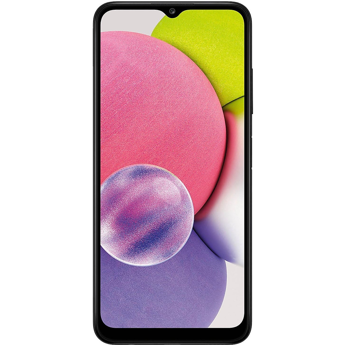 Boost Mobile Samsung A03, 32GB, Black - VIPRB-SPHA037UANBRB 4G LTE Prepaid Smartphone - Carrier Locked to