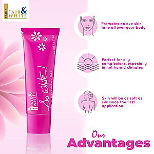 Fair & White So White Skin Perfector Gel - 1 Fl oz / 30ml