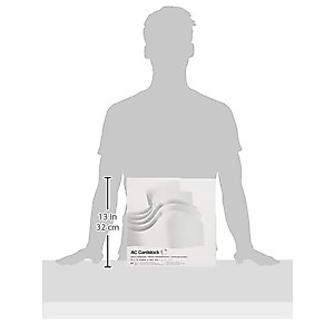 12 x 12-inch White AC Cardstock Pack by American Crafts | Includes 60 sheets of heavy weight, textured white cardstock