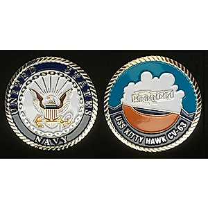 USS Kitty Hawk (Enlisted) Challenge Coin