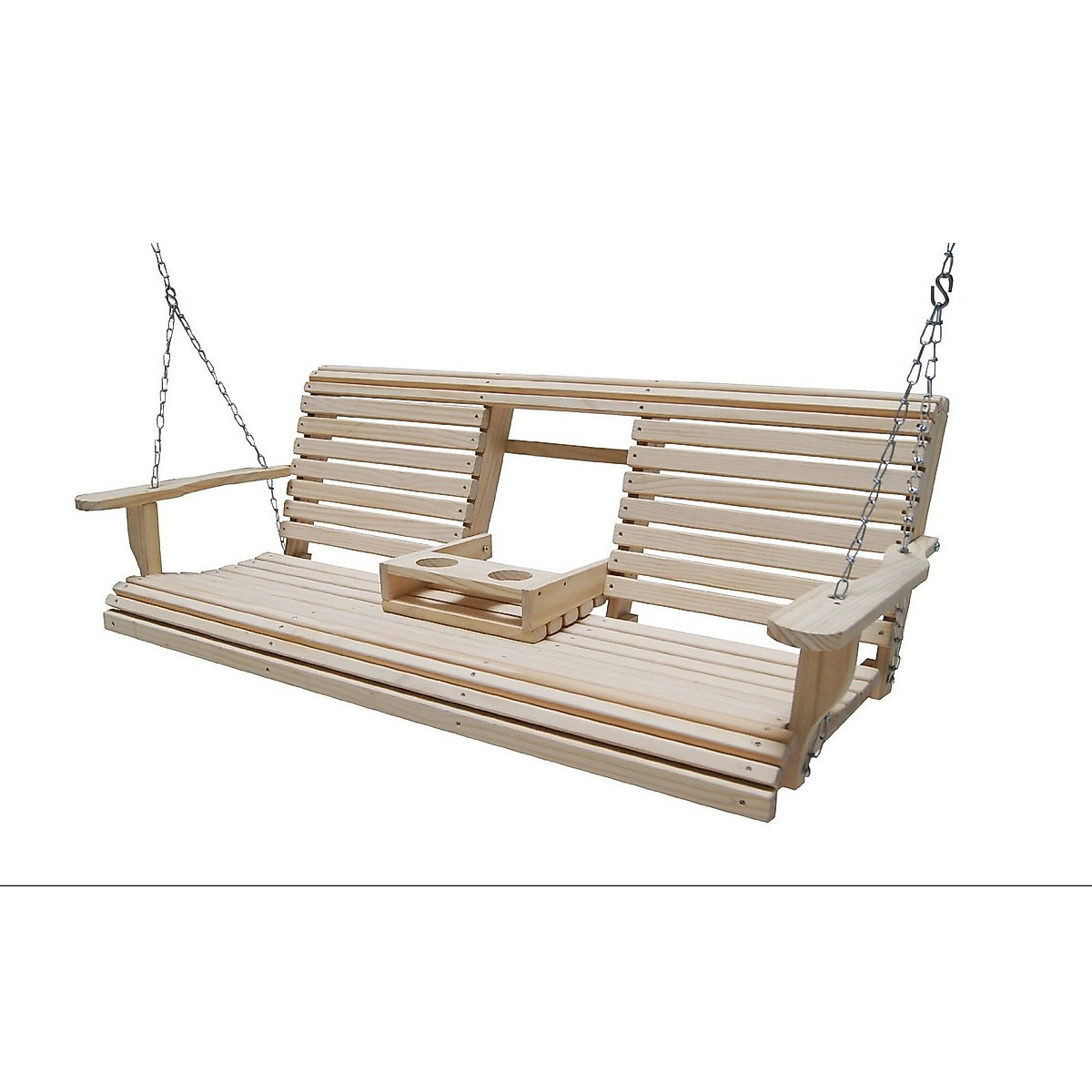 5 Ft Cypress Flip Cup Holder Swing