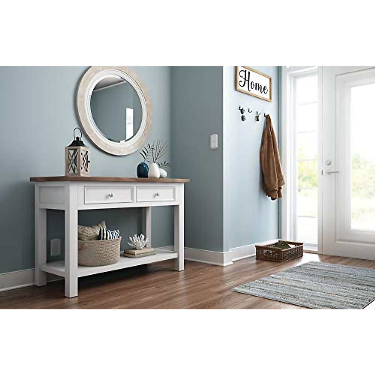 Franklin Brass Double Prong Towel Hook, Robe Hook Flat Black Towel Holder for Bathroom, Bathroom Accessories, B59104M-FB-C