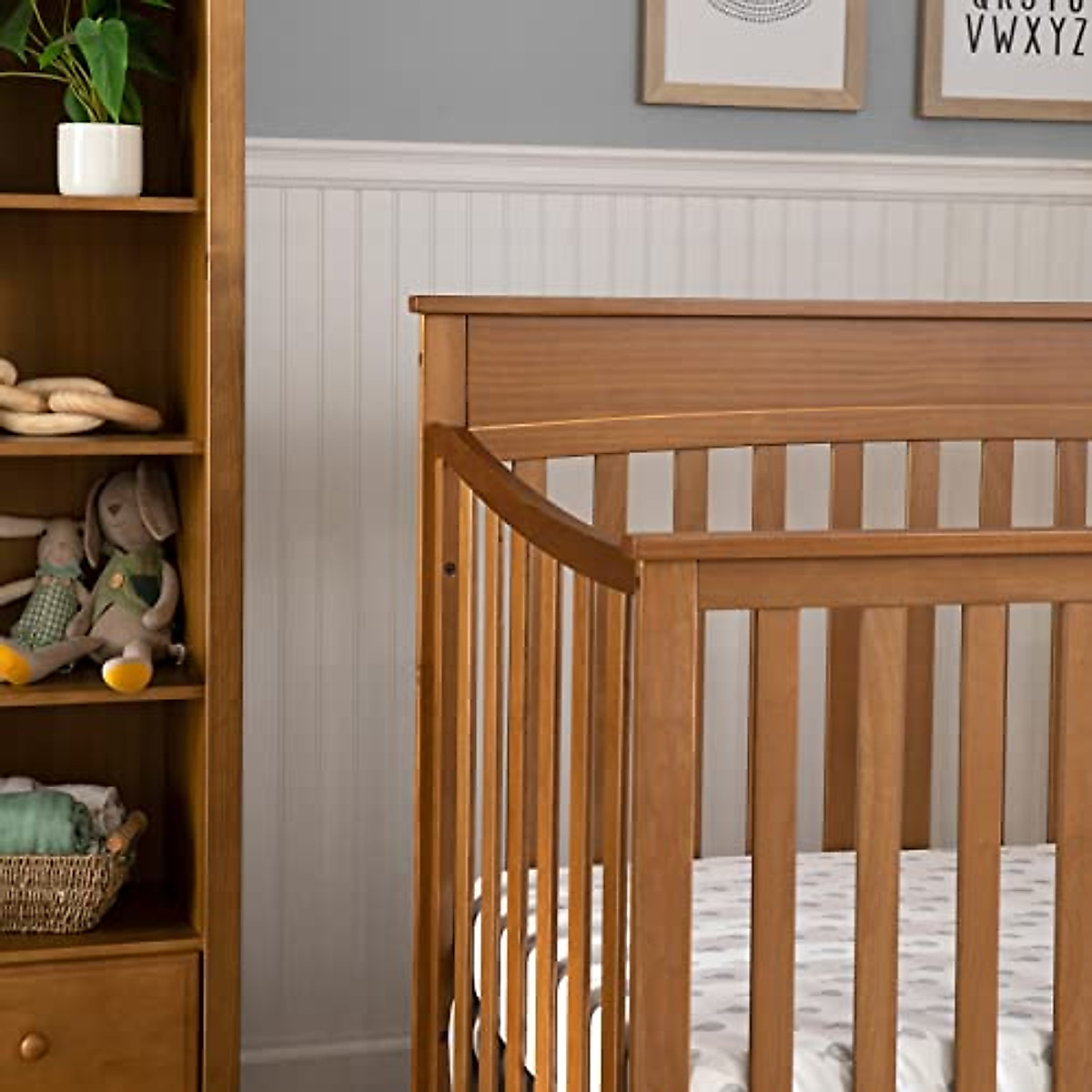 DaVinci Grove 4-in-1 Convertible Crib in Chestnut, Greenguard Gold Certified