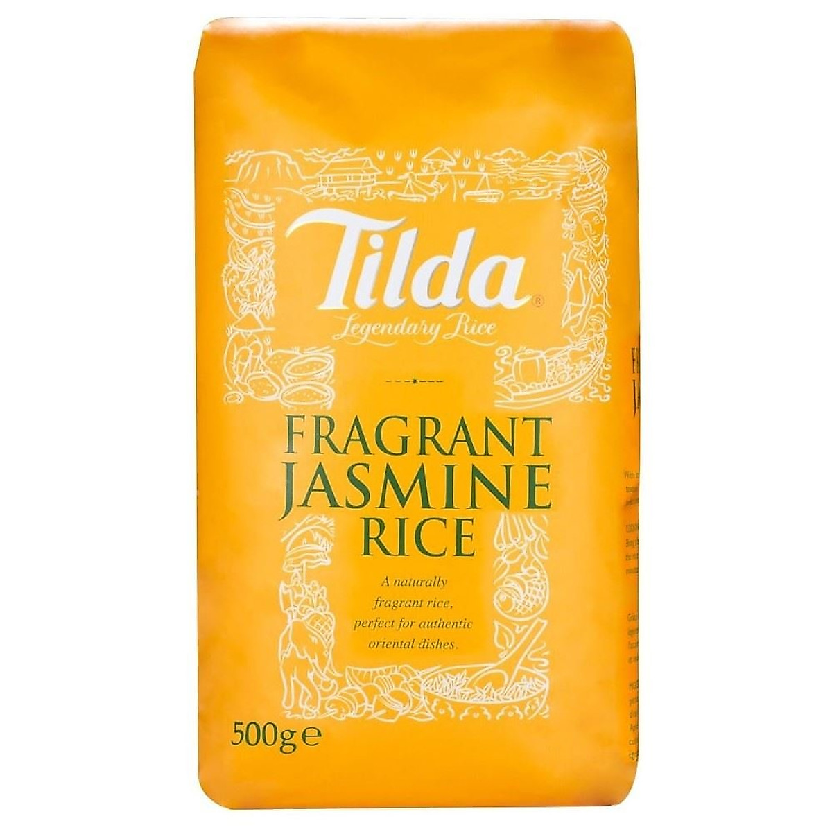 Tilda Fragrant Jasmine Rice (500g) - Pack of 2