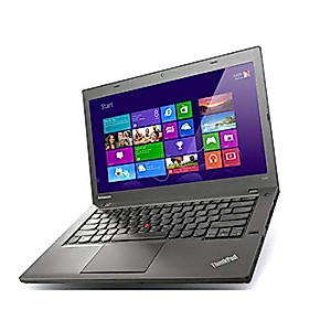 Lenovo ThinkPad T440 14 Inch Business Laptop, Intel Core i5-4300U up to 2.9GHz, 8G DDR3, 256G SSD, WiFi, VGA, DP, USB 3.0, Win 10 Pro 64 Bit Multi-Language Support English/French/Spanish (Renewed)