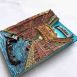 Venice Italy Refrigerator Magnet 3D Travel Sticker Souvenirs,Resin Home & Kitchen Decoration,Italy Fridge Magnet from China