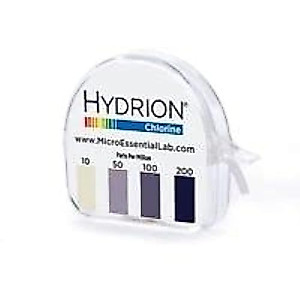 Micro Essential Lab CM-240 Hydrion Chlorine Dispenser 10-200 PPM Test ...