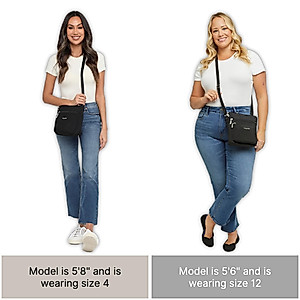 Baggallini womens Pocket With Rfid Crossbody Bags, Beach, One Size US