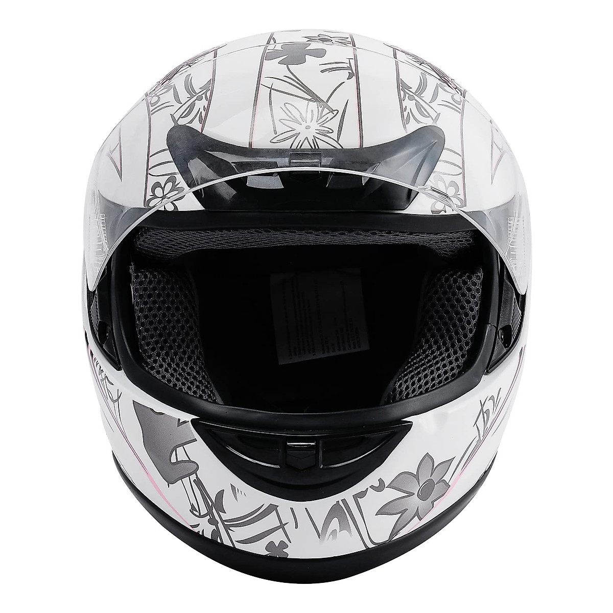 TCMT DOT Motorcycle Butterfly Flip Up Full Face Street Dirt Bike ATV Motocross Adult Helmet with Open Face Sun Shield