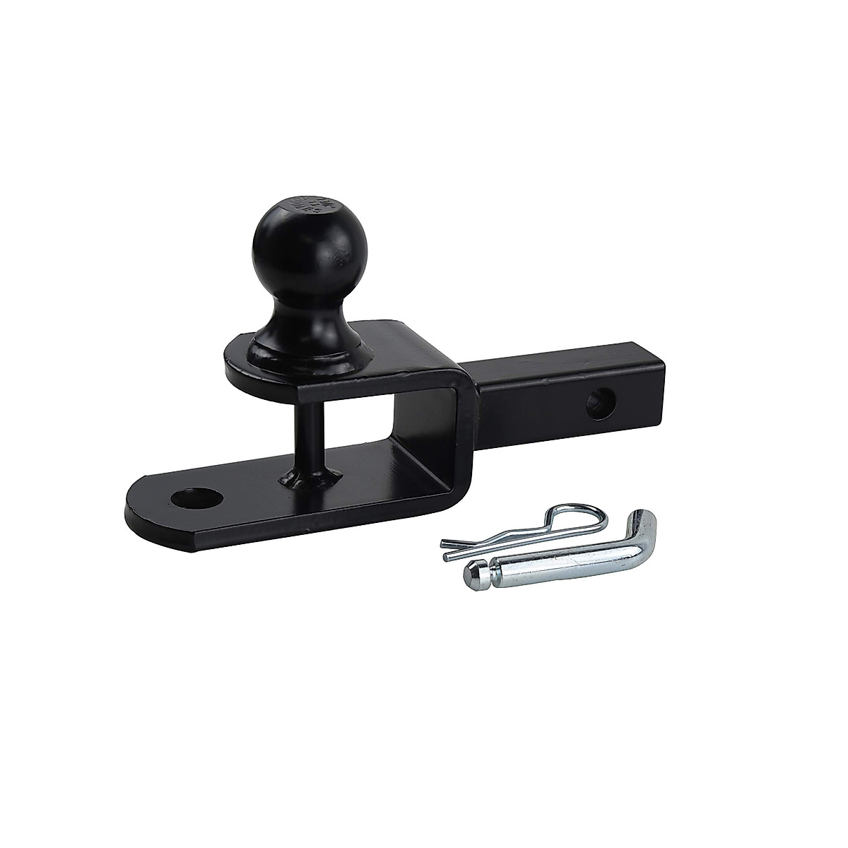 TOPTOW 3 in 1 ATV/UTV Towing Hitch Receiver 64032 Ball Mount Adapter with 1 7/8 inch Ball, Fit for 1-1/4 inch Receiver